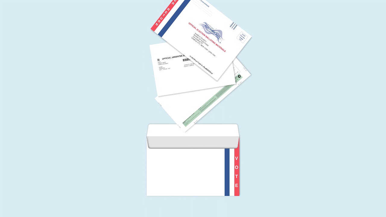 Ballot Envelope and up to four inserts! - YouTube