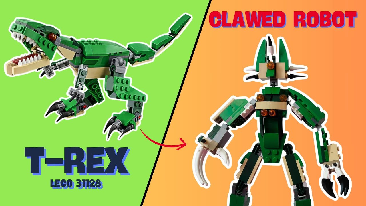 LEGO CREATOR 31058 Clawed Robot ( Alternate Build ) - YouTube