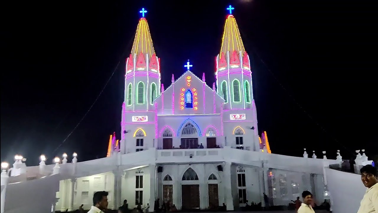 Basilica of Our Lady of Good Health, Velankanni Chruch - YouTube