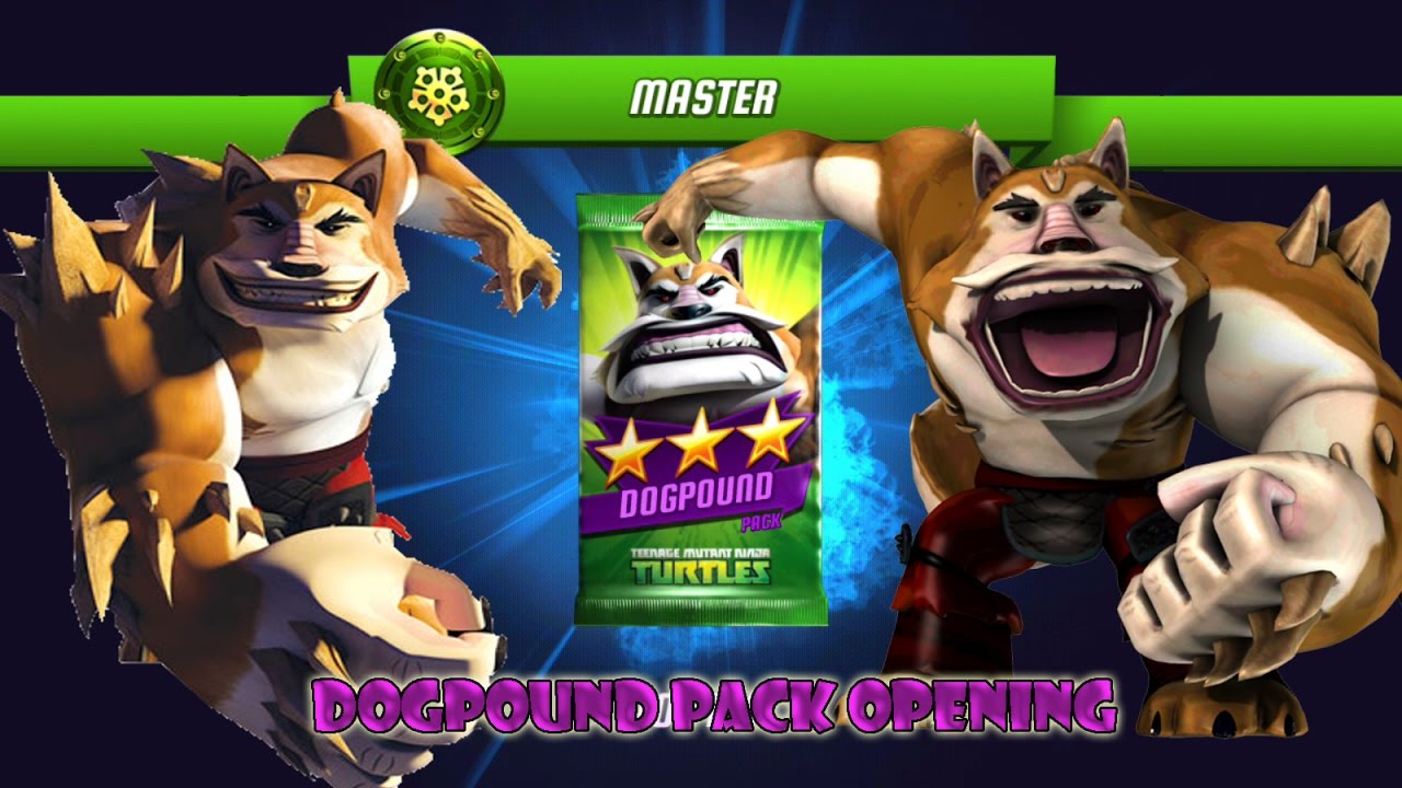 Dogpound Pack Opening - TMNT Legends - YouTube