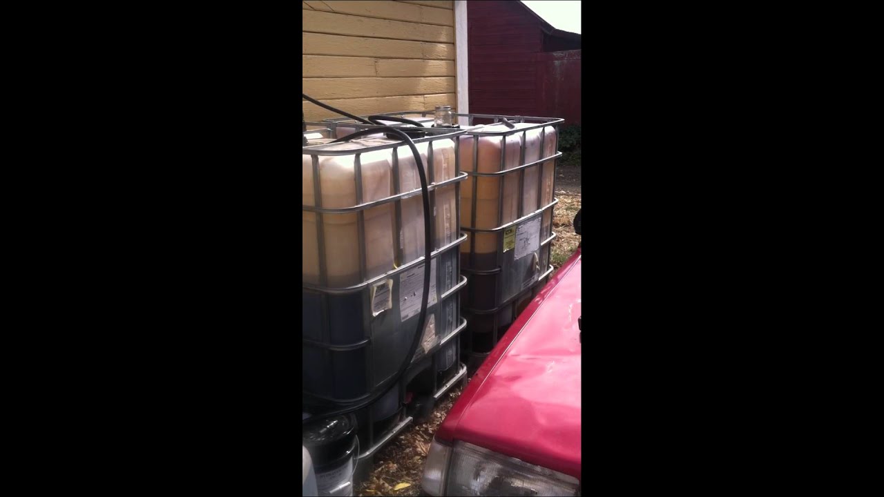 Making Waste Motor Oil (WMO) into diesel Sieries Pt 1 - Storage and ...