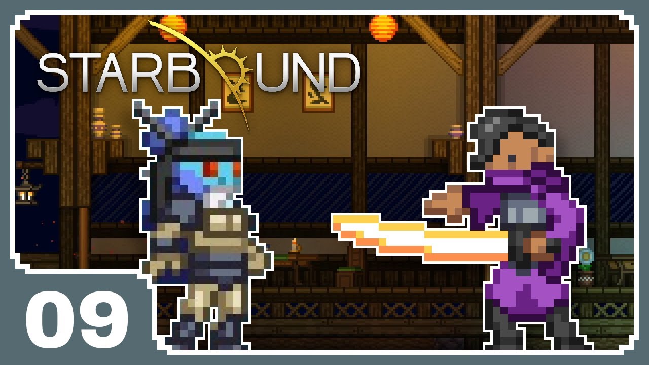 Starbound 1.4 Warrior #9: Asra Nox and Her Solus Katana - YouTube