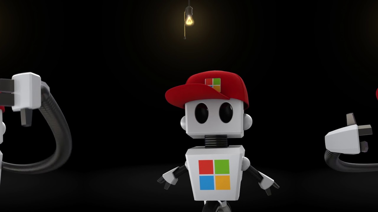 Microsoft Times Square Cube Robot Artist - YouTube