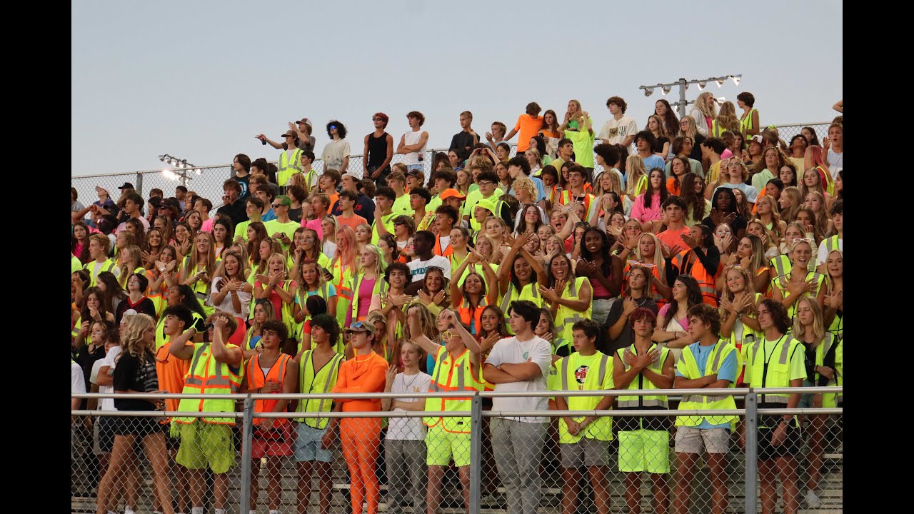 Neon Football Game (EAHS) - YouTube