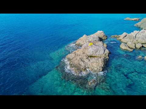 自力で渡った磯の上で、ロマン溢れる大物釣りキャンプ