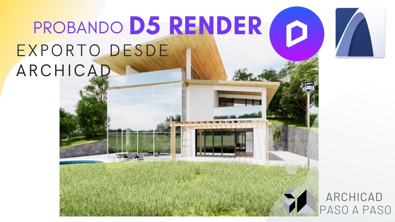 Nuevo RENDERIZADOR REALISTA GRATIS? | Pruebo D5 RENDER exportando ...