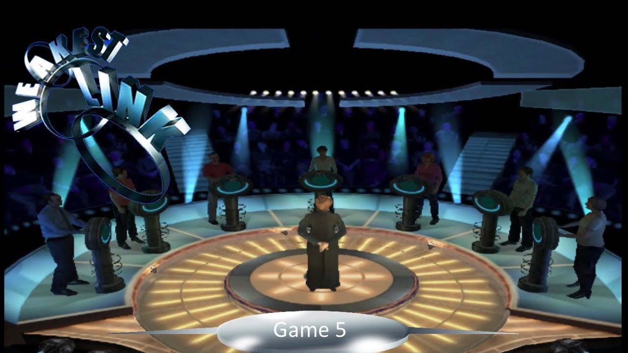 The Weakest Link PS2 Game 5 - YouTube