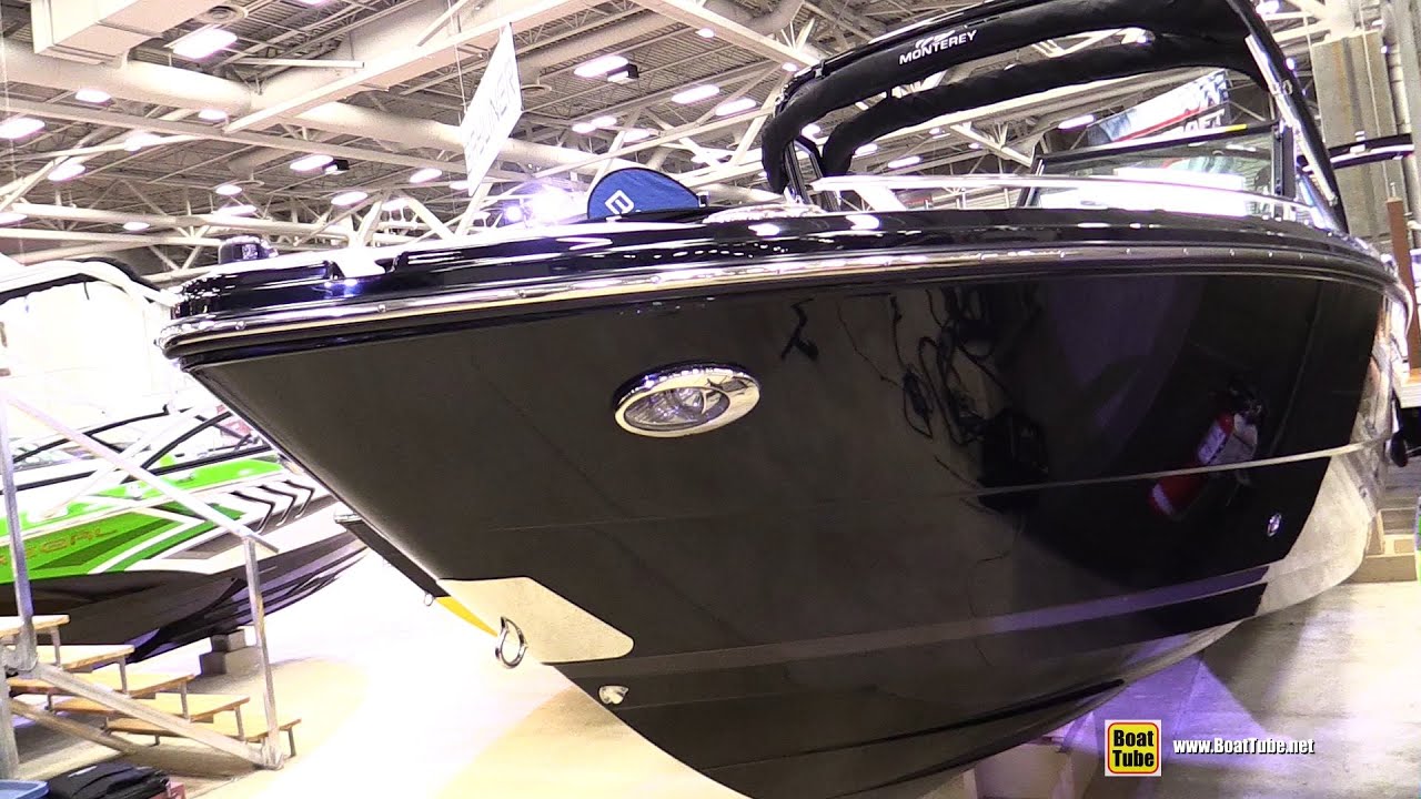 2015 Monterey 218 SS Motor Boat - Walkaround - 2015 Quebec Boat Show ...