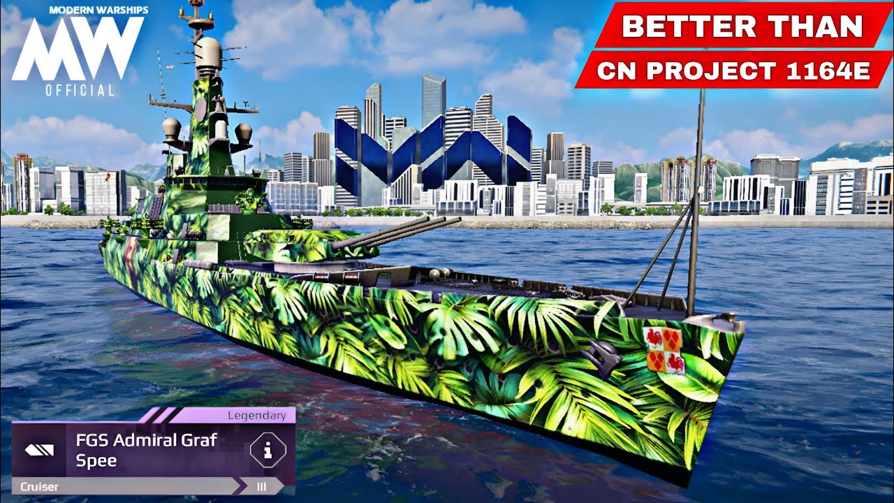 FGS Admiral Graf Spee better worth than CN Project 1164E, No regret🔥 ...