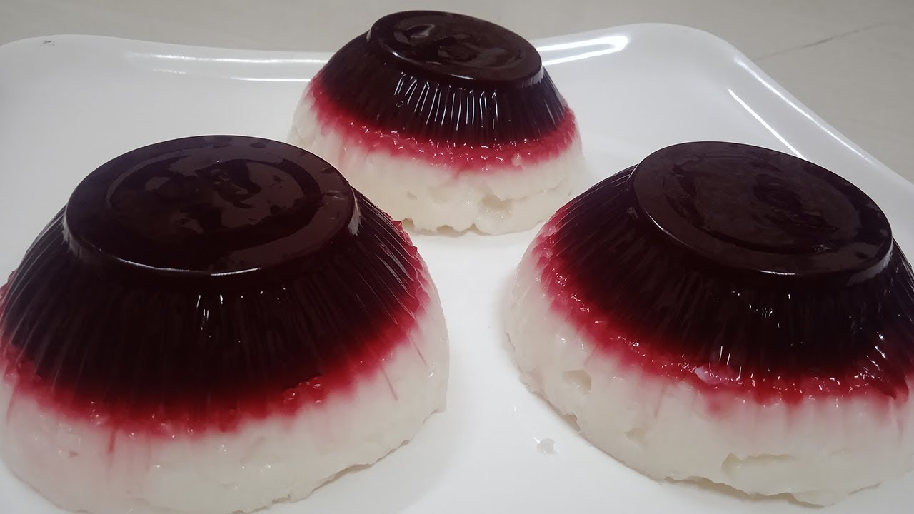 How to make Double Colour Jelly In Tamil - YouTube