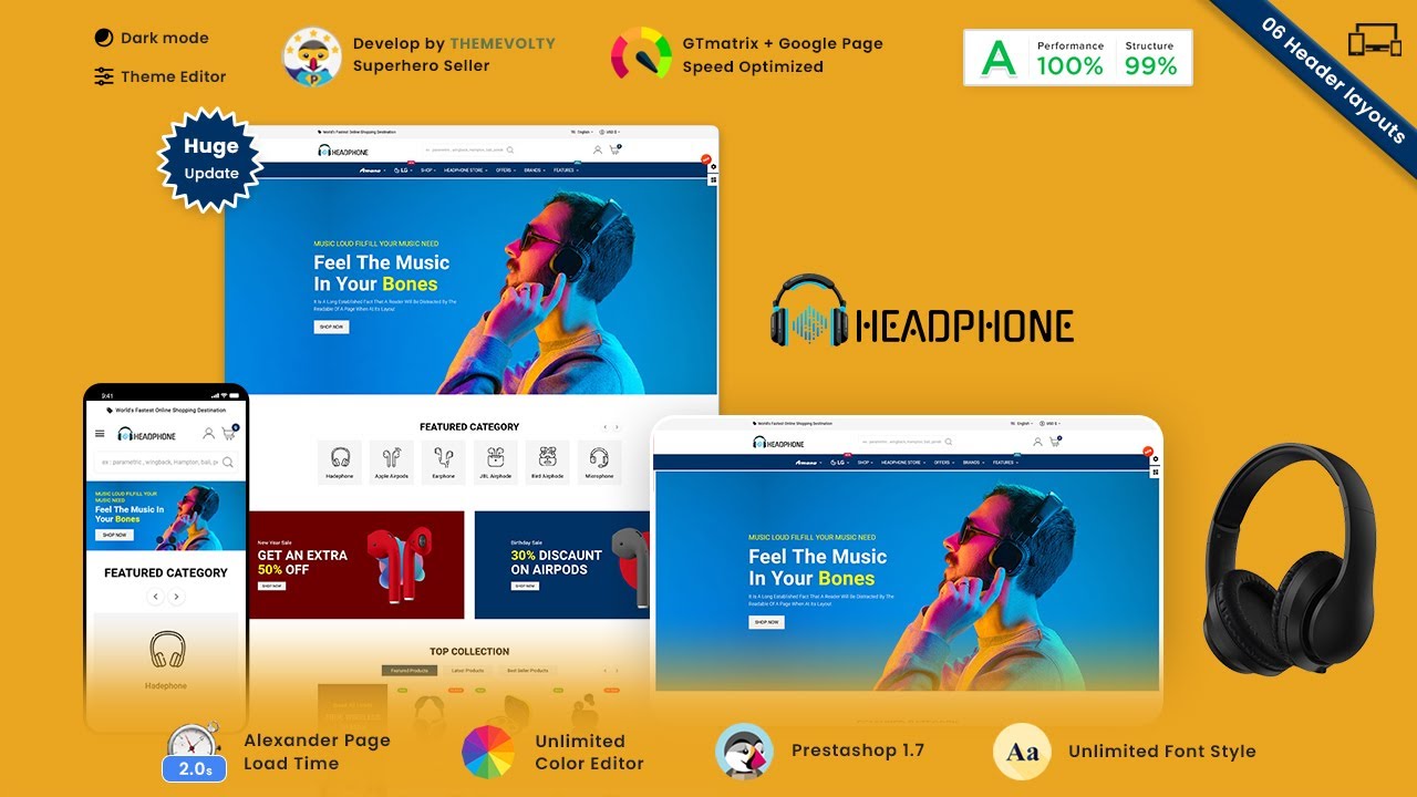 How to Install Prestashop Headphone Theme[Premium Responsive Prestashop 1.7 Template ...