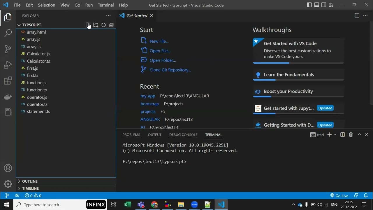 typescript 04 class and object - YouTube
