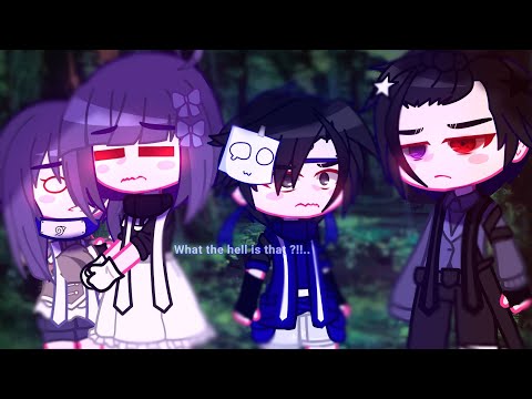 The future.!! (M3M3) • GC • Sasuhina Family 💜✨#sasuhina #gachaclub #naruto #hinata #sasuke
