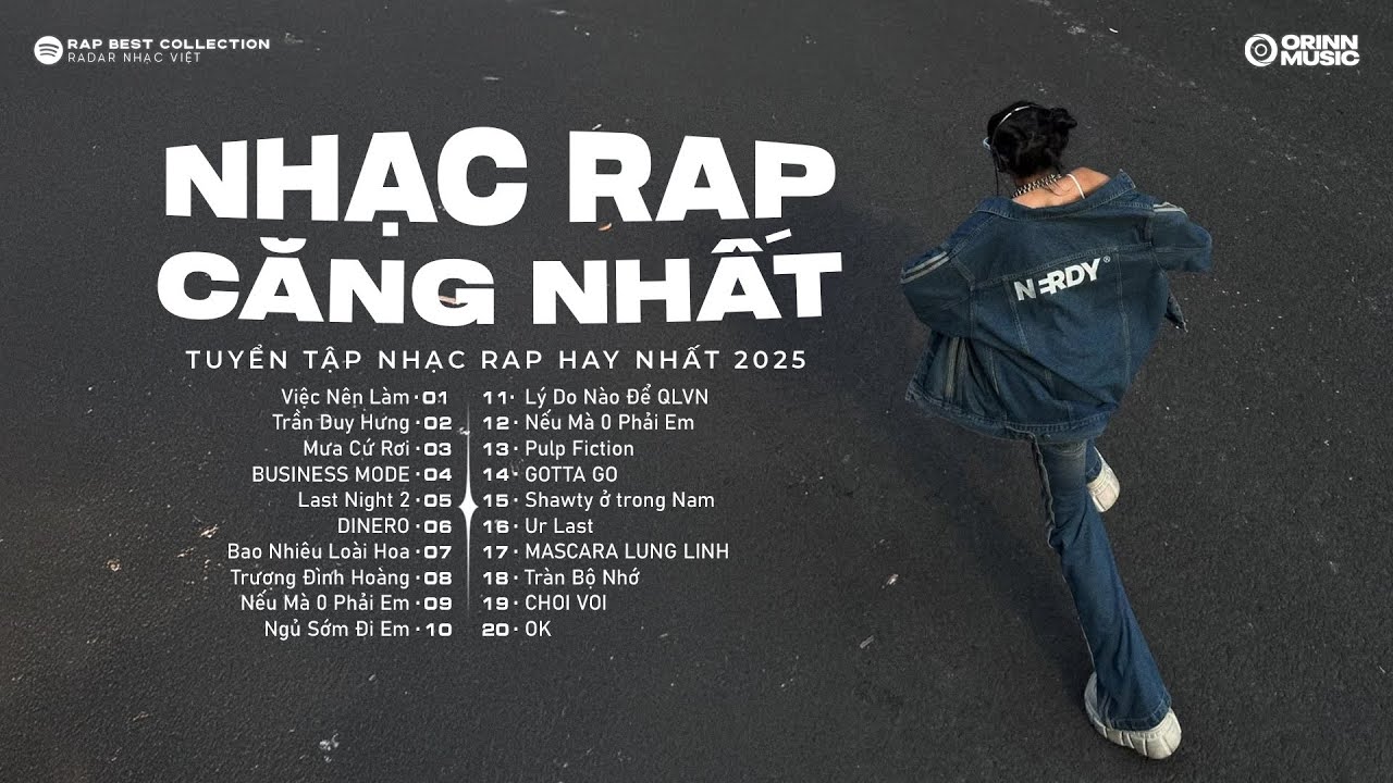 NHẠC RAP CĂNG NHẤT 2025 | Wxrdie, Rocky CDE, Dangrangto, Gill, Kay C ...