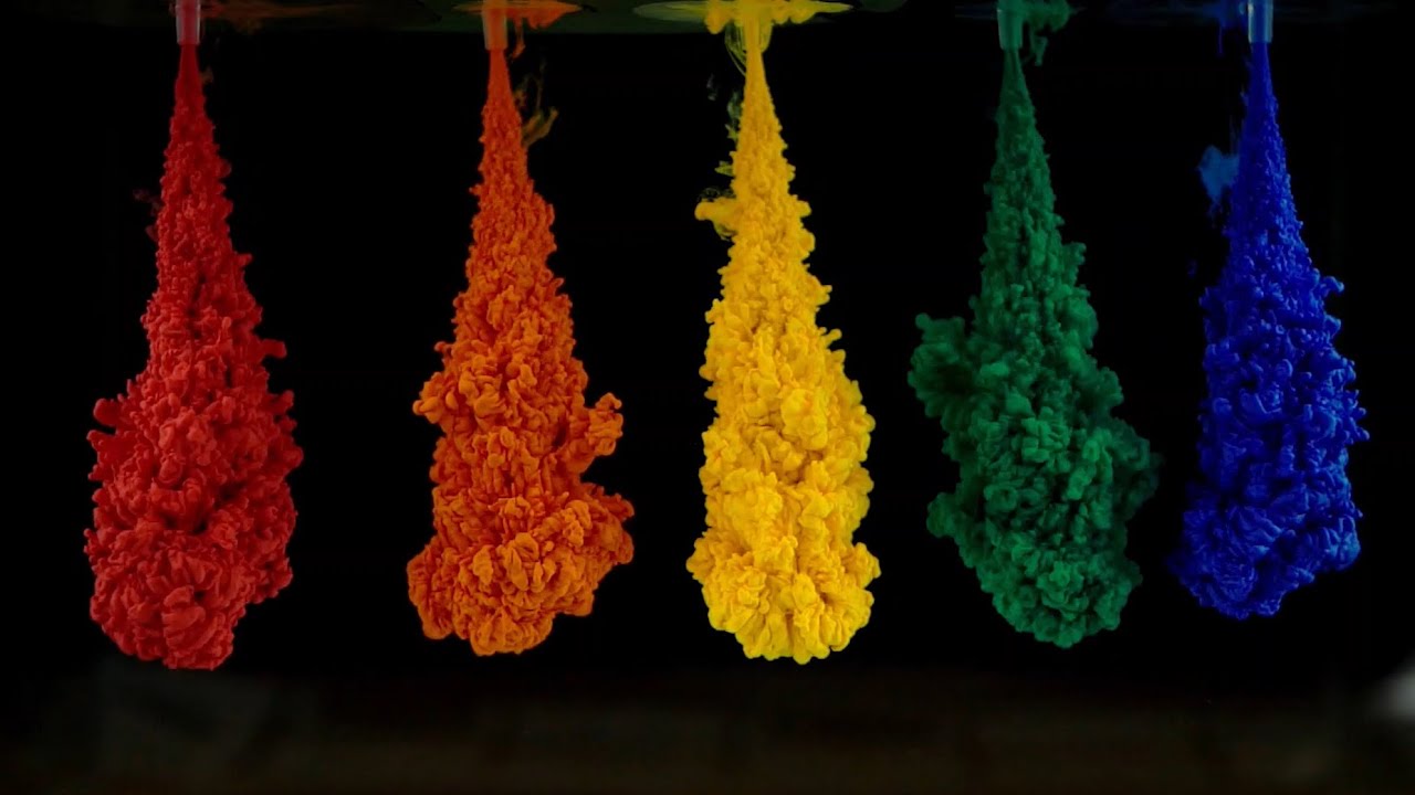 Hypnotic Ink in Water Slow Motion - YouTube