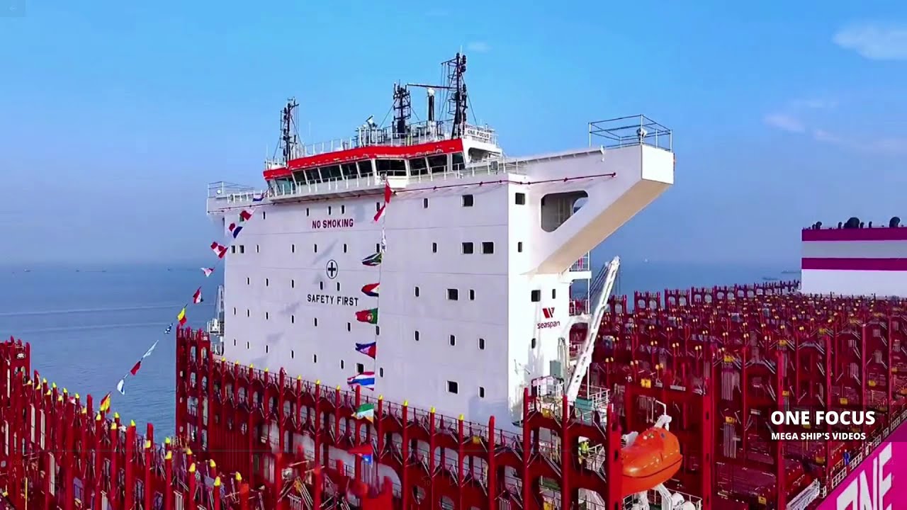 ONE Focus | new build container vessel 16000 TEU - YouTube