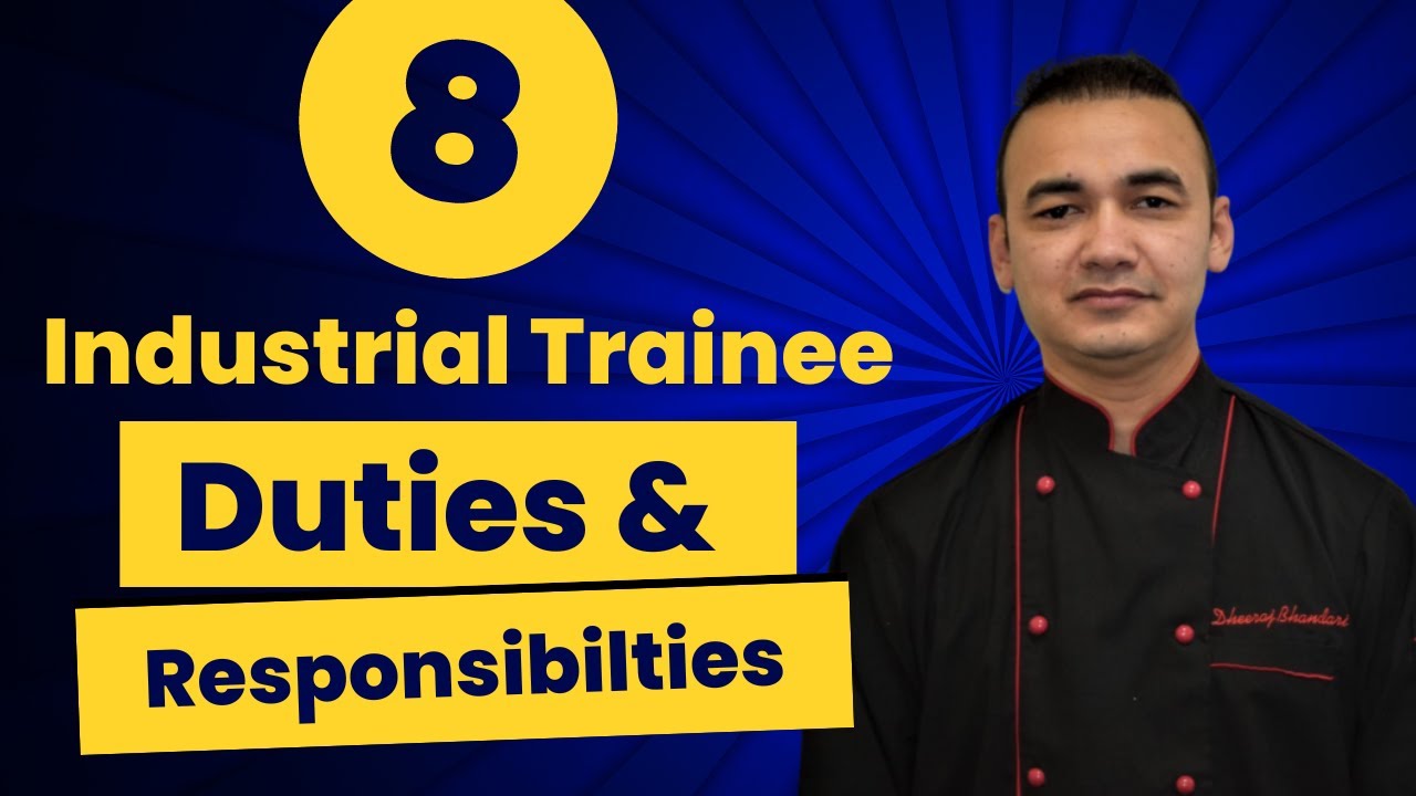 Industrial Trainee Hotel Management Duties & Responsibilities ...