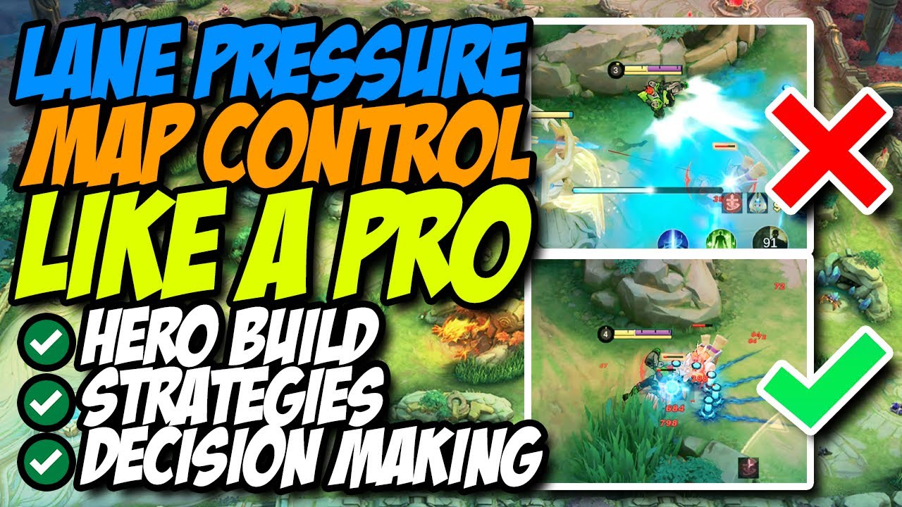 HOW TO LANE CUT AND DOMINATE THE EXP LANE || LANE MANAGEMENT || MOBILE ...