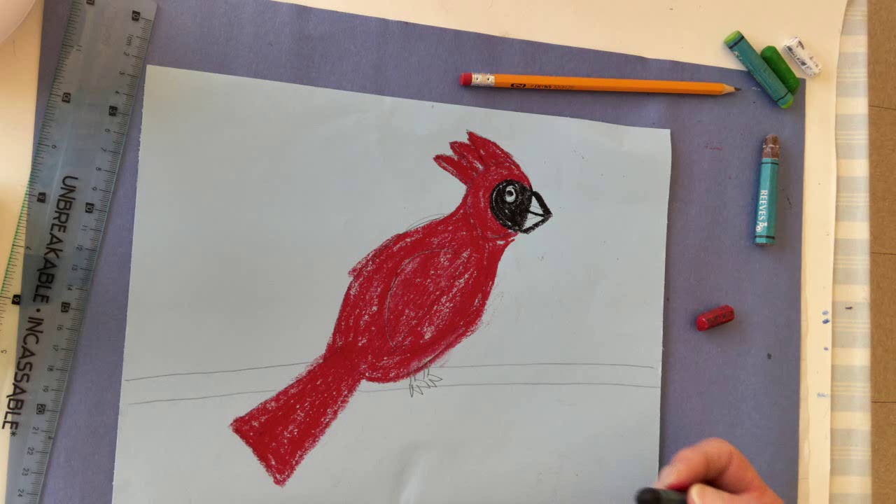 winter cardinal shapes - YouTube