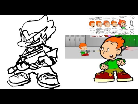 Fnf vs Zack/Afterbloodin teaser: Confused Pico Mix - YouTube