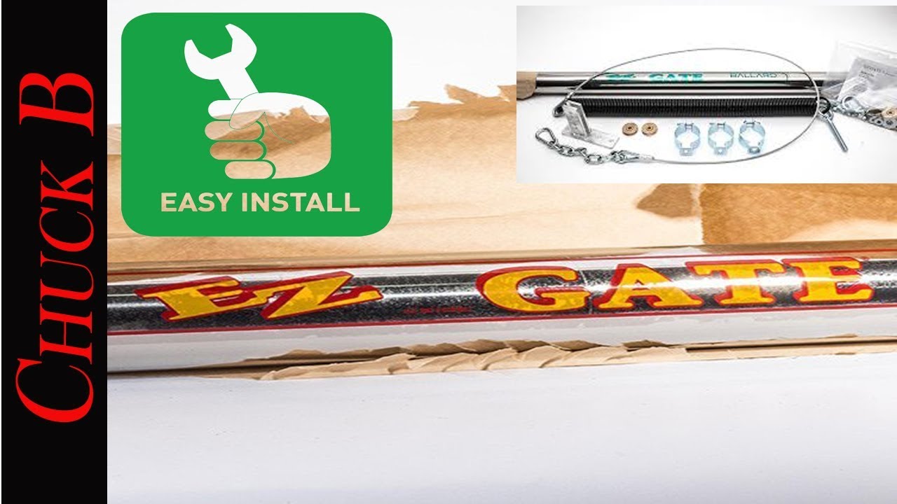 EZ Gate Trailer Gate Assist - YouTube