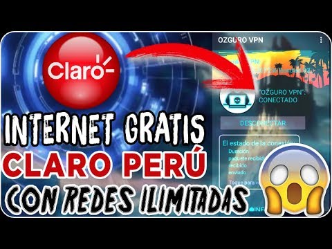 INTERNET GRATIS CLARO PERÚ CON REDES ILIMITADAS!!😎😎(ACTUALIZADO) - YouTube