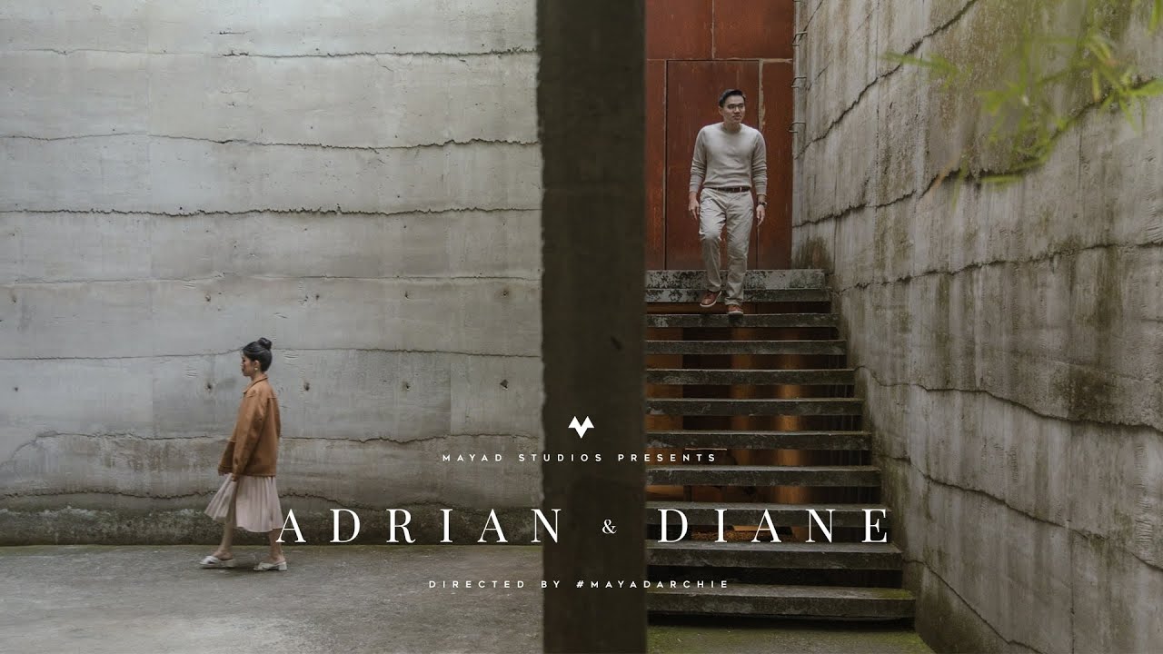Adrian and Diane's Pre-Wedding Video by #MayadArchie - YouTube