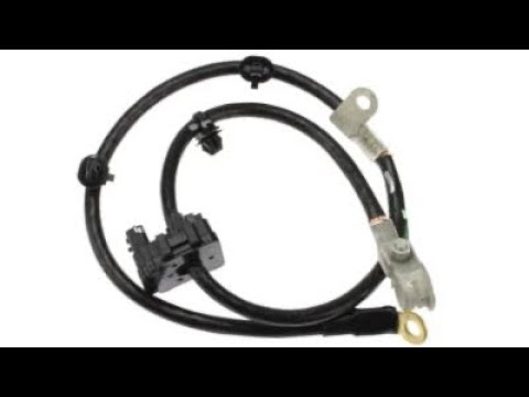 Nissan Battery Ground Cable Replacement - YouTube