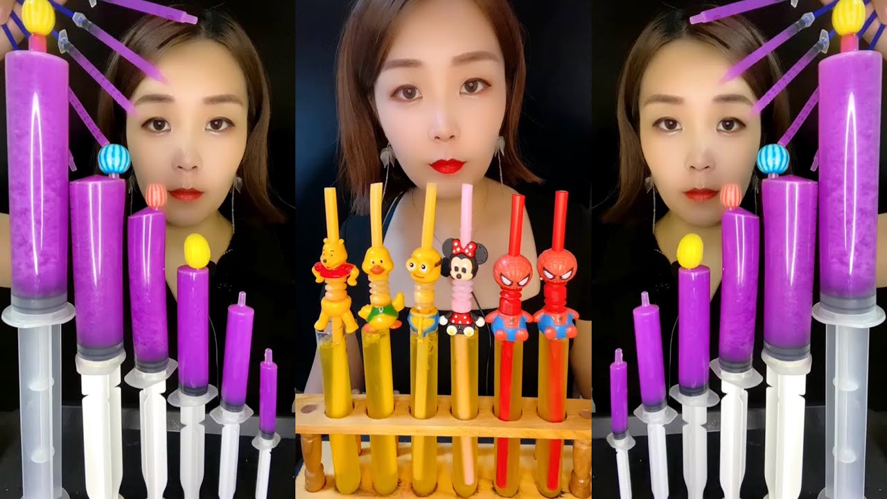 [ASMR]신기한물먹방ASMR DRINKING #ASMRDRINKING#물먹방#아이스크림#12732 - YouTube