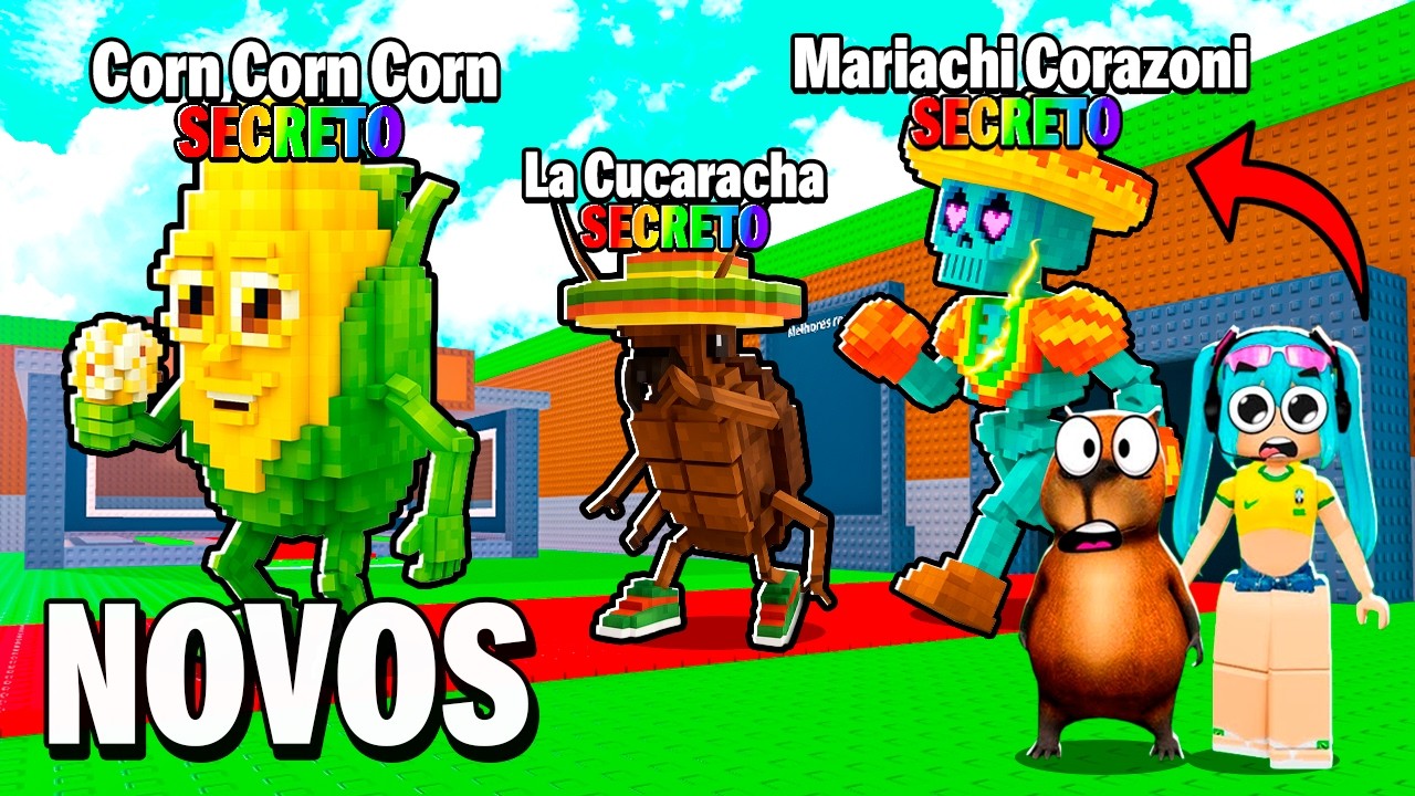NOVO CORN CORN SAHUR, LA CUCARACHA NO ROUBE O BRAINROT! 🤑 EVENTO DE ...
