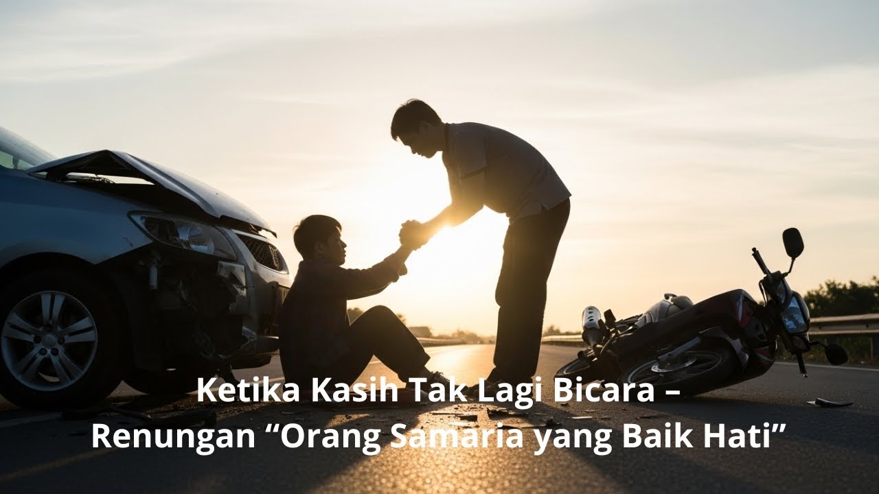 Kasih yang Menyembuhkan Luka | Renungan Harian Katolik Lukas 10:25–37 ...