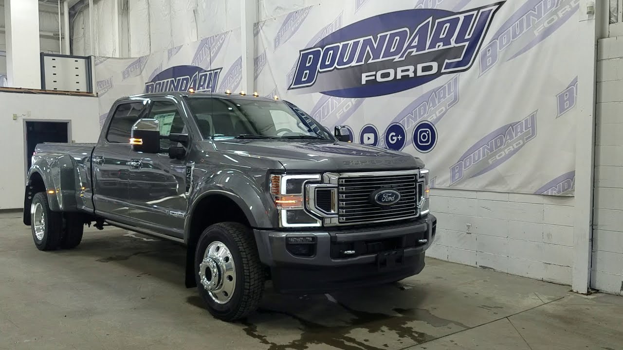 NEW 2021 Ford Super Duty F-450 Platinum W/6.7L Power stroke Diesel ...
