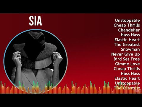 Sia 2024 MIX Melhores Músicas - Unstoppable, Cheap Thrills, Chandelier, Hass Hass