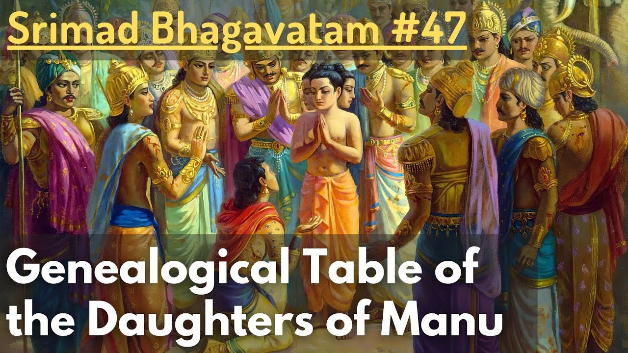 Genealogical Table of the Daughters of Manu - Srimad Bhagavatam #47 ...