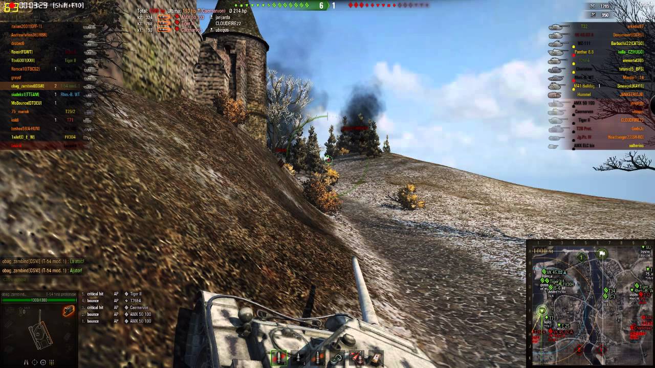 World Of Tanks t45 mod 1 - YouTube