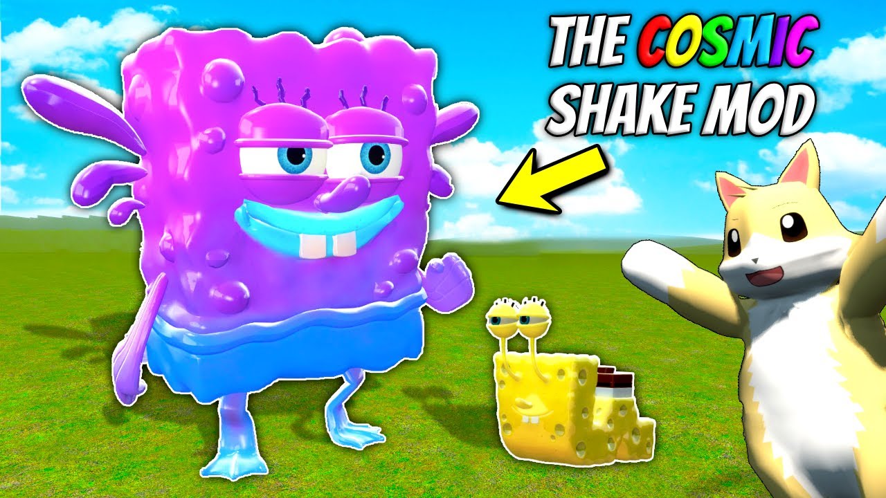 NEW SPONGEBOB MOD IS HORRIFYING... 🧽☠ (Cosmic Shake) - YouTube