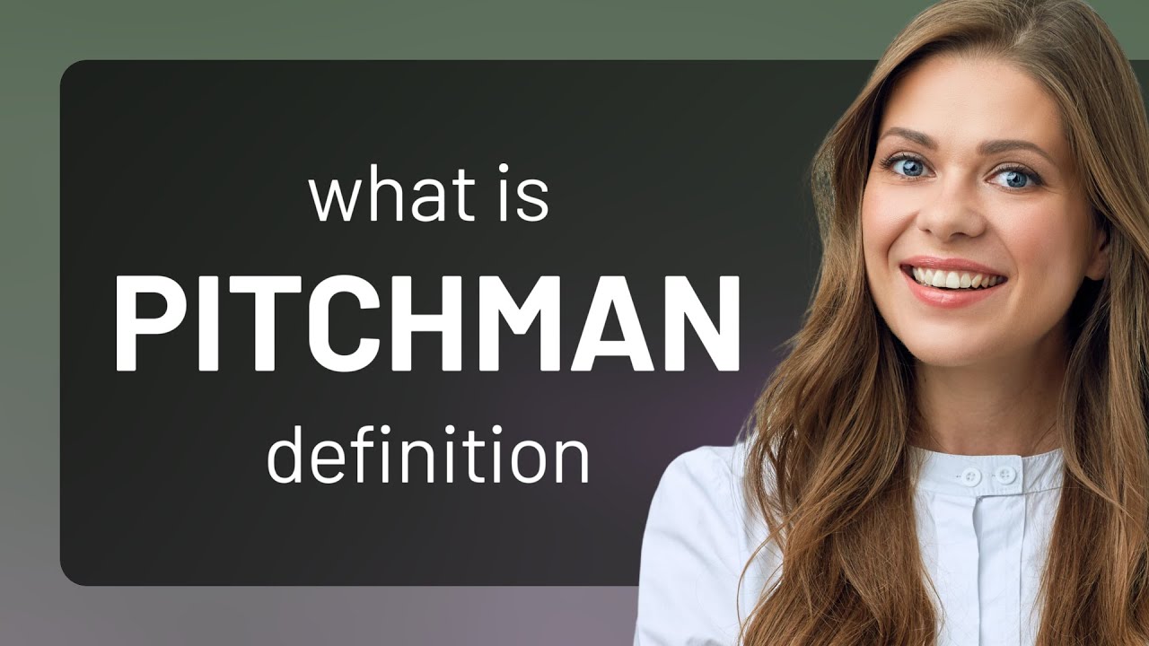 Pitchman | what is PITCHMAN meaning - YouTube