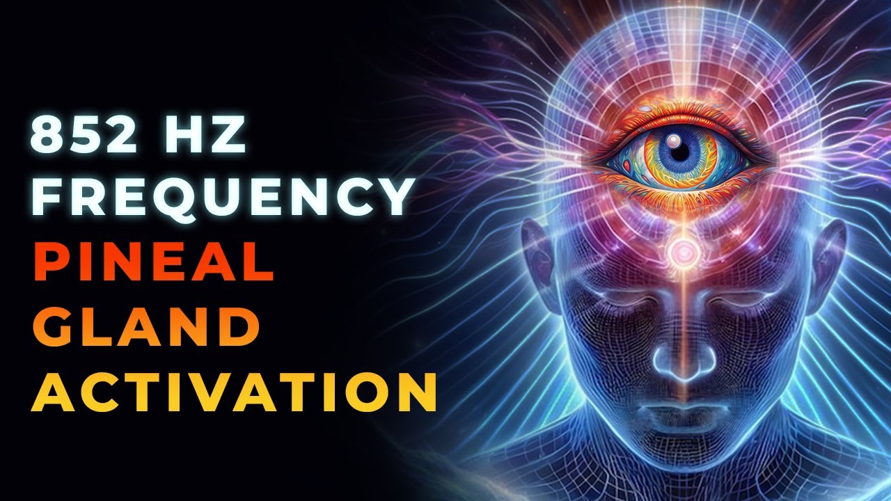Powerful Pineal Gland Activation: 852Hz Frequency | Pineal Gland Will Start VIBRATING in 3 ...