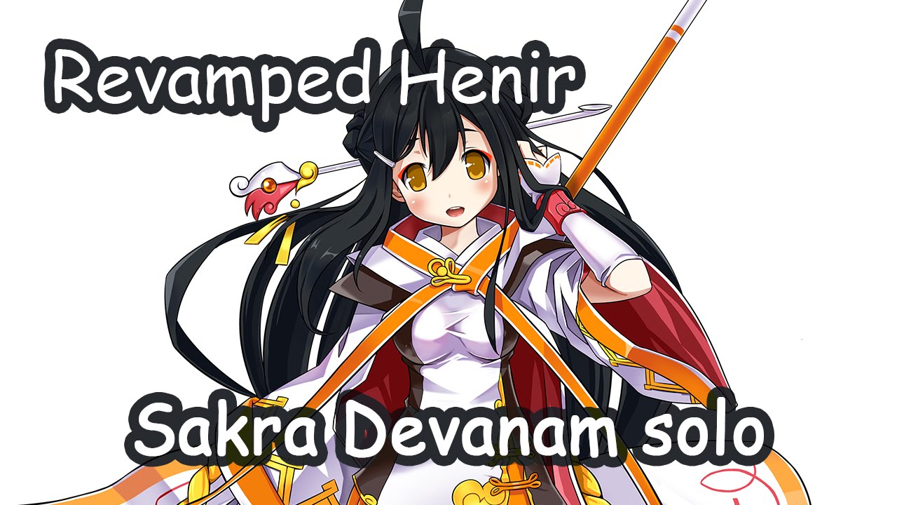 Elsword KR - Sakra Devanam in revamped henir - YouTube