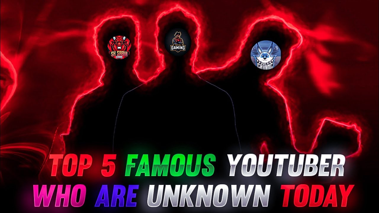 Top 5 Famous Youtubers Who Are Unknown Today 😱 Para SAMSUNG A3,A5,A6,A7 ...