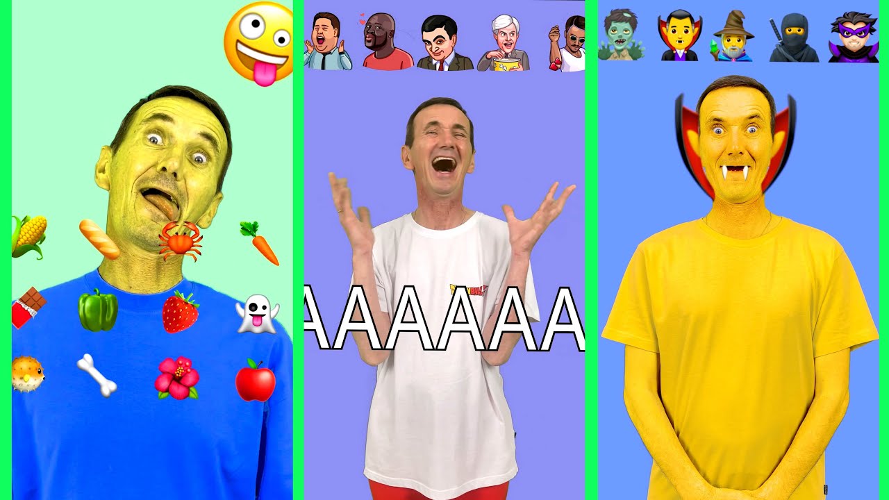 Smile Emoji Challenge and funny pranks BEST video by Mateo Bateo Shorts ...