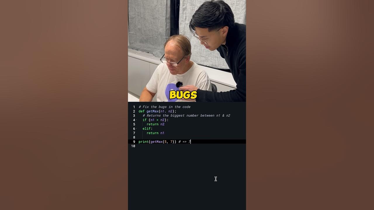 who snuck that semicolon in there?? 😂👀 #computerscience #coding #softwareengineer #python #stem ...