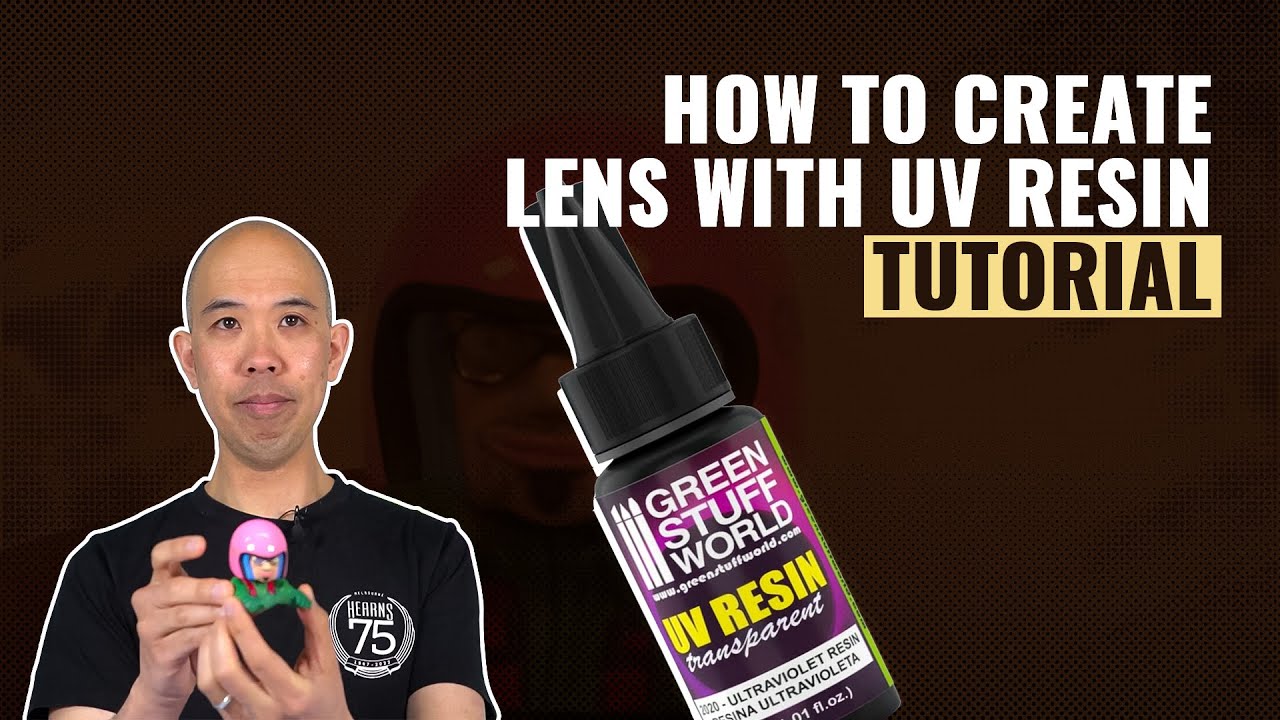 Make a Lens with UV Resin | Tutorial | #askHearns - YouTube