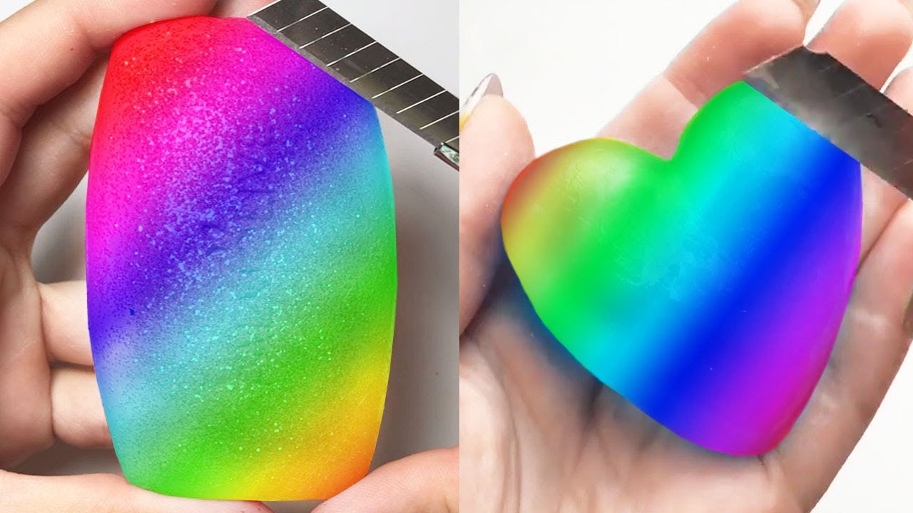 Soap Cutting ASMR | Relaxing Sounds | Satisfying ASMR Video P32 - YouTube