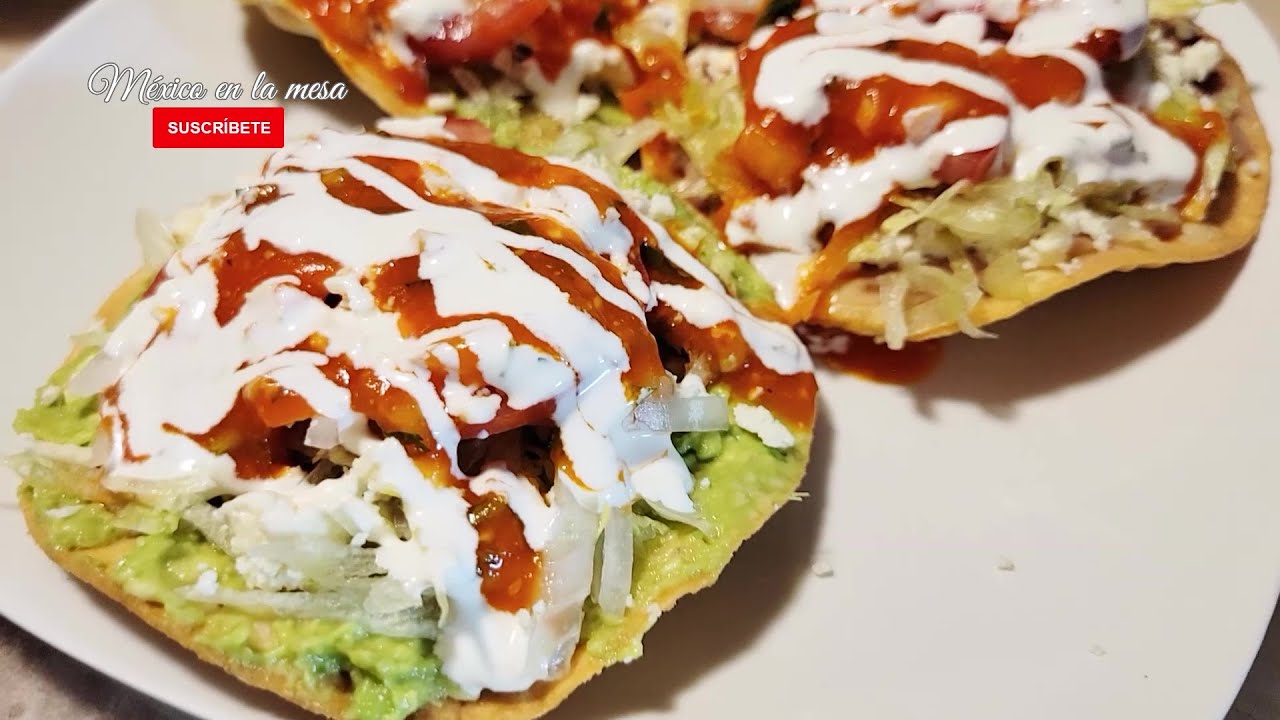 Tostadas De Frijoles