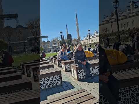 Ezan  in Blue Mosque and Hagia Sophia at the same time