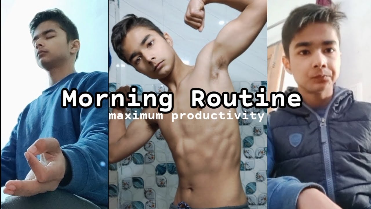 My morning routine for maximum productivity (beginner routine) - YouTube
