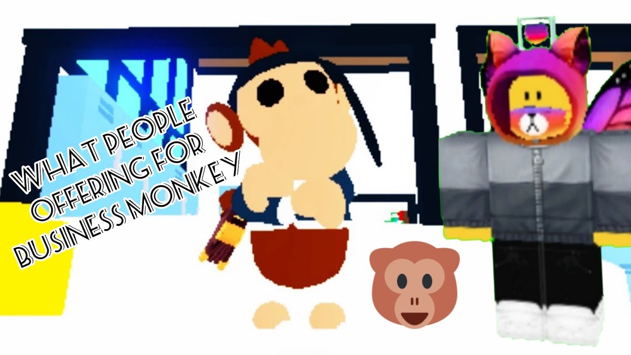 What People Offering for BUSINESS MONKEY in Adopt Me! (Roblox) - YouTube
