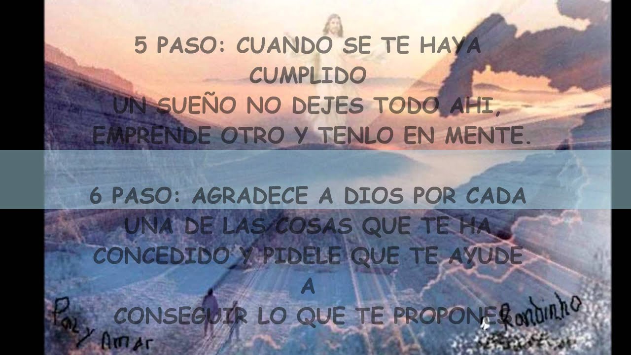 pasos para realizar un sueño - YouTube