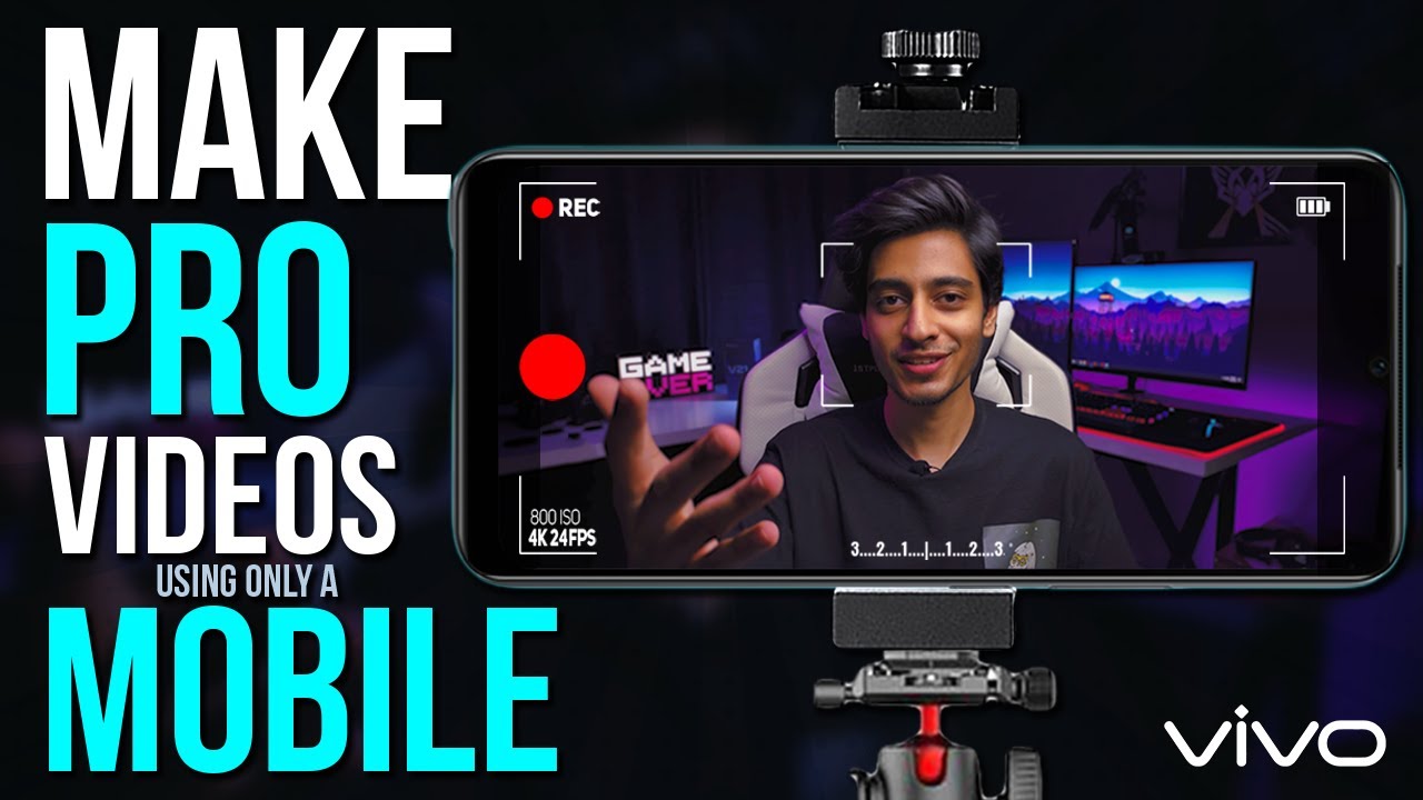 Can You Make PROFESSIONAL Youtube Videos With a SMARTPHONE in 2021? | Vivo V21e